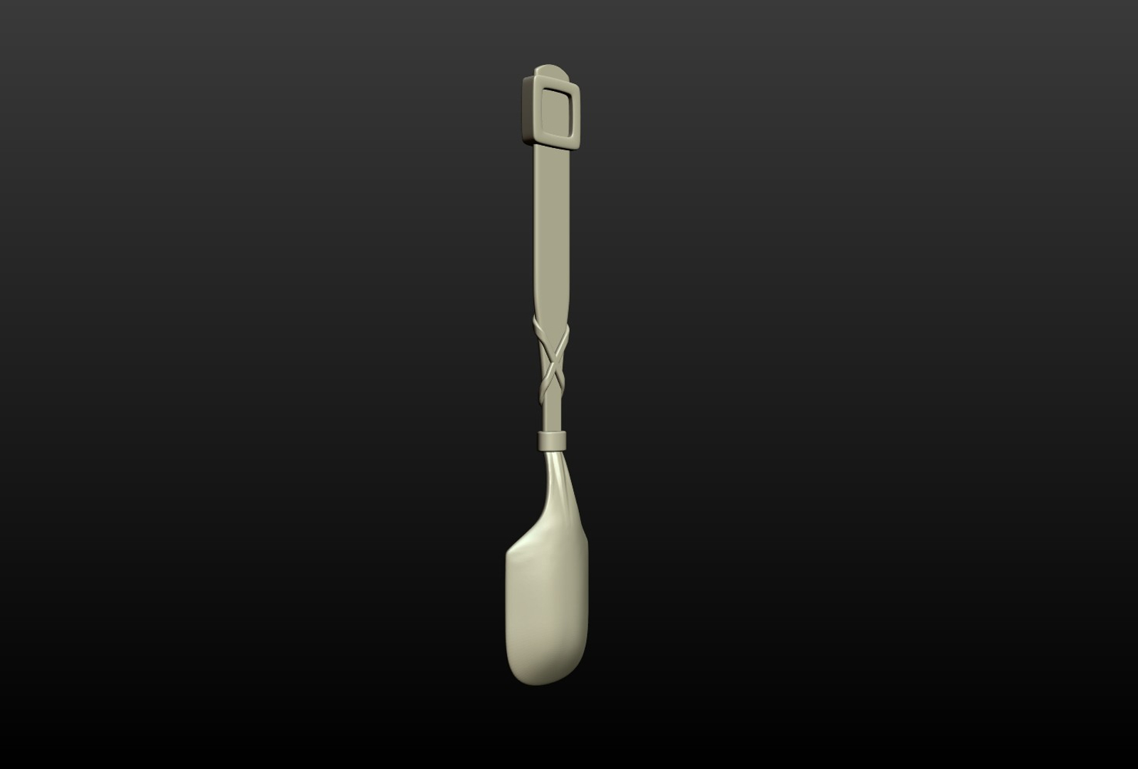 3D spoon teaspoon model - TurboSquid 1187589