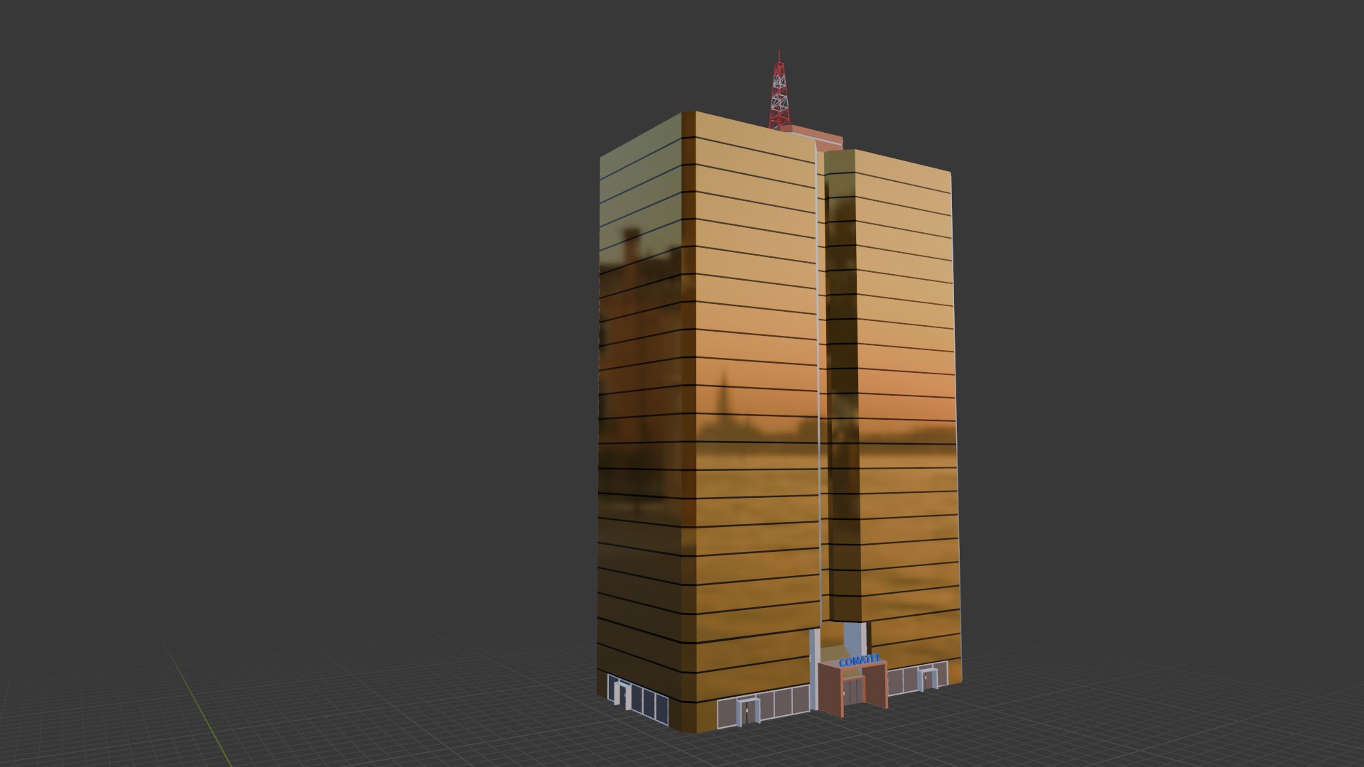 Ayfra Building Ready For MSFS 2020 3D Model - TurboSquid 2296942