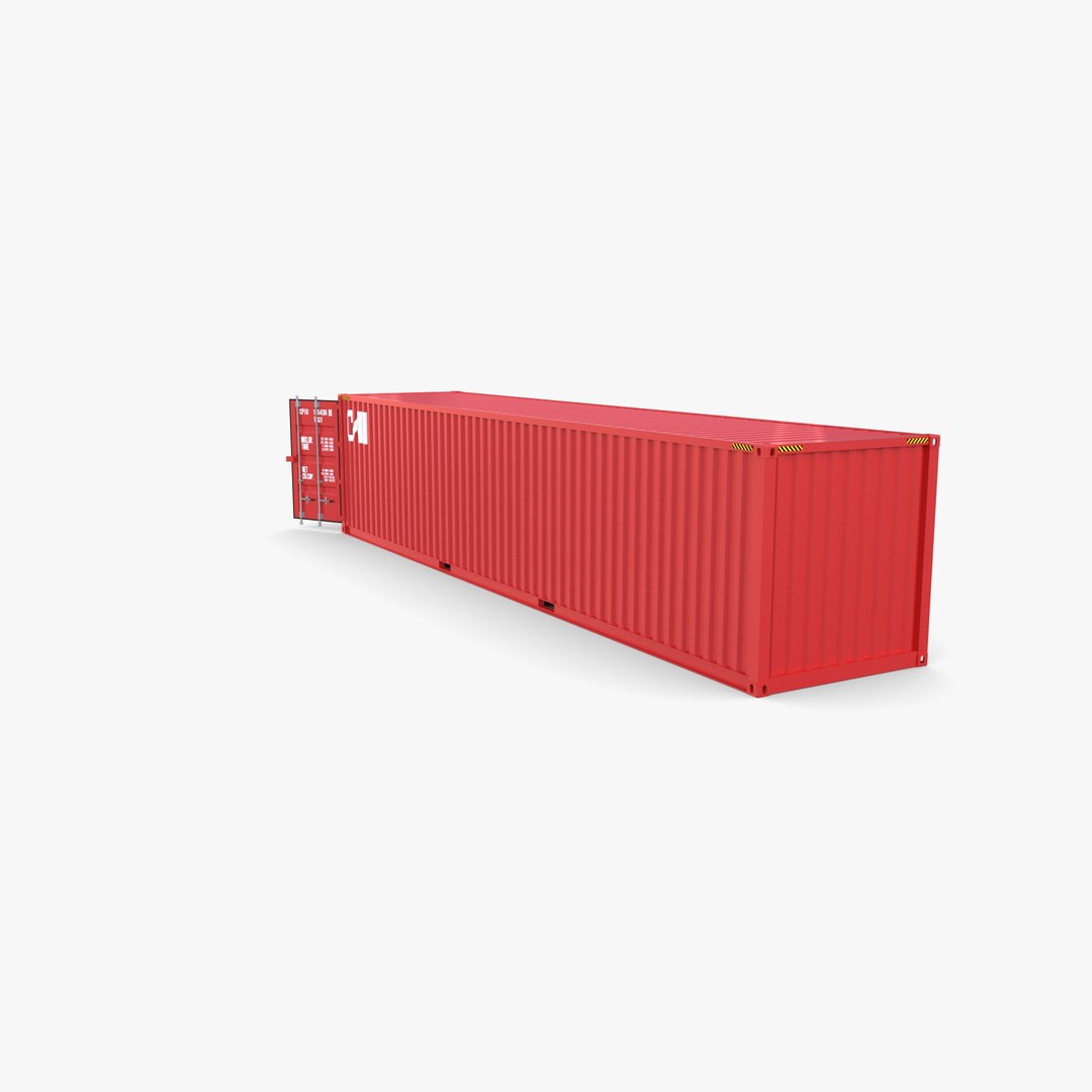 3D 40ft Shipping Container CAI V2 - TurboSquid 1775163