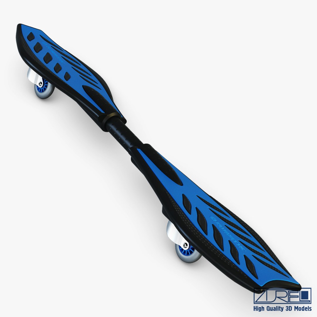 Razor ripstik classic blue 3D - TurboSquid 1151258