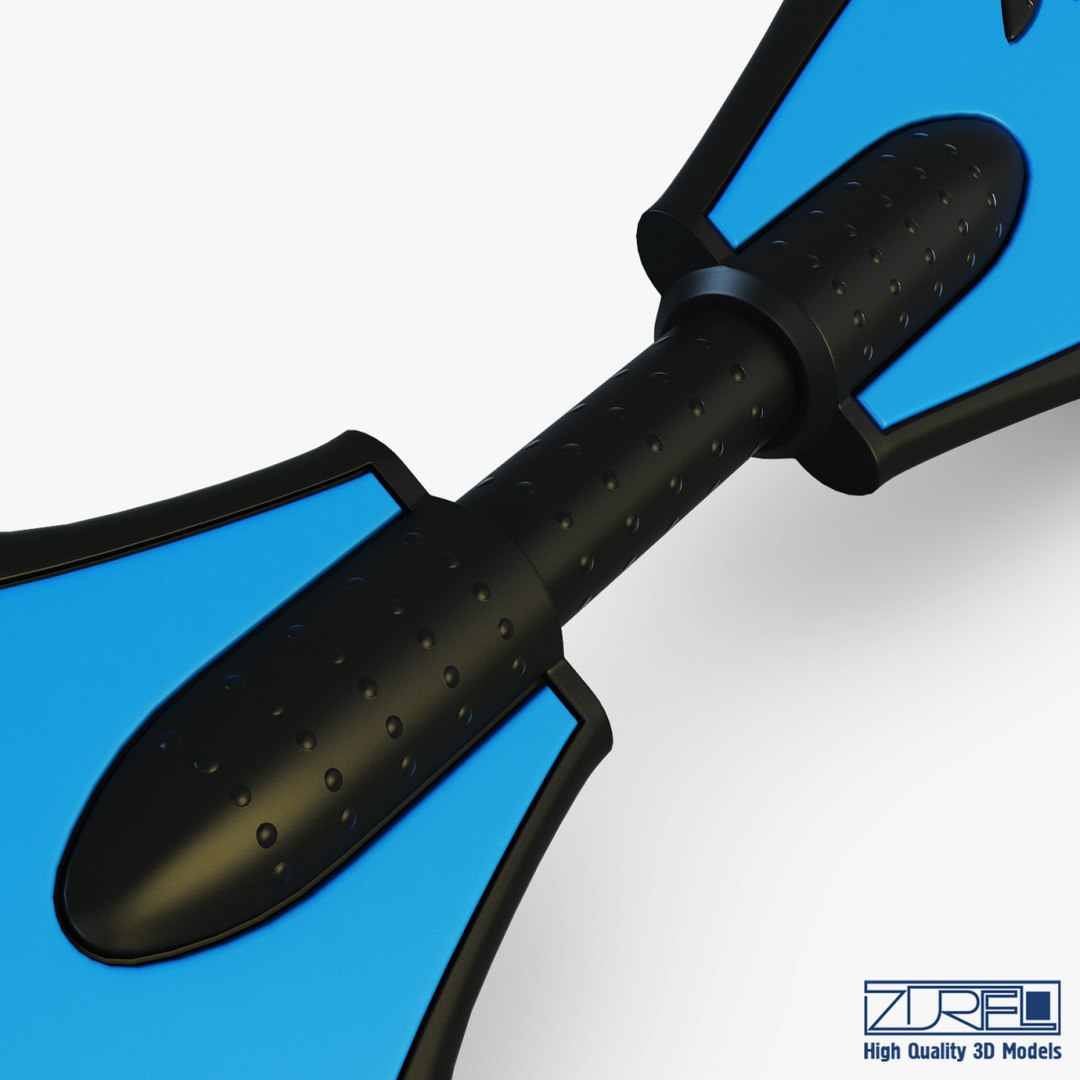 Razor ripstik classic blue 3D - TurboSquid 1151258