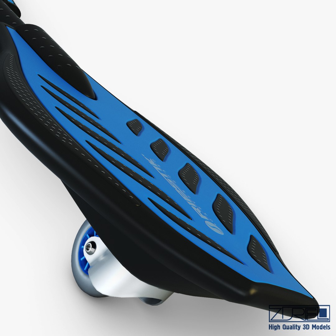 Razor ripstik classic blue 3D - TurboSquid 1151258