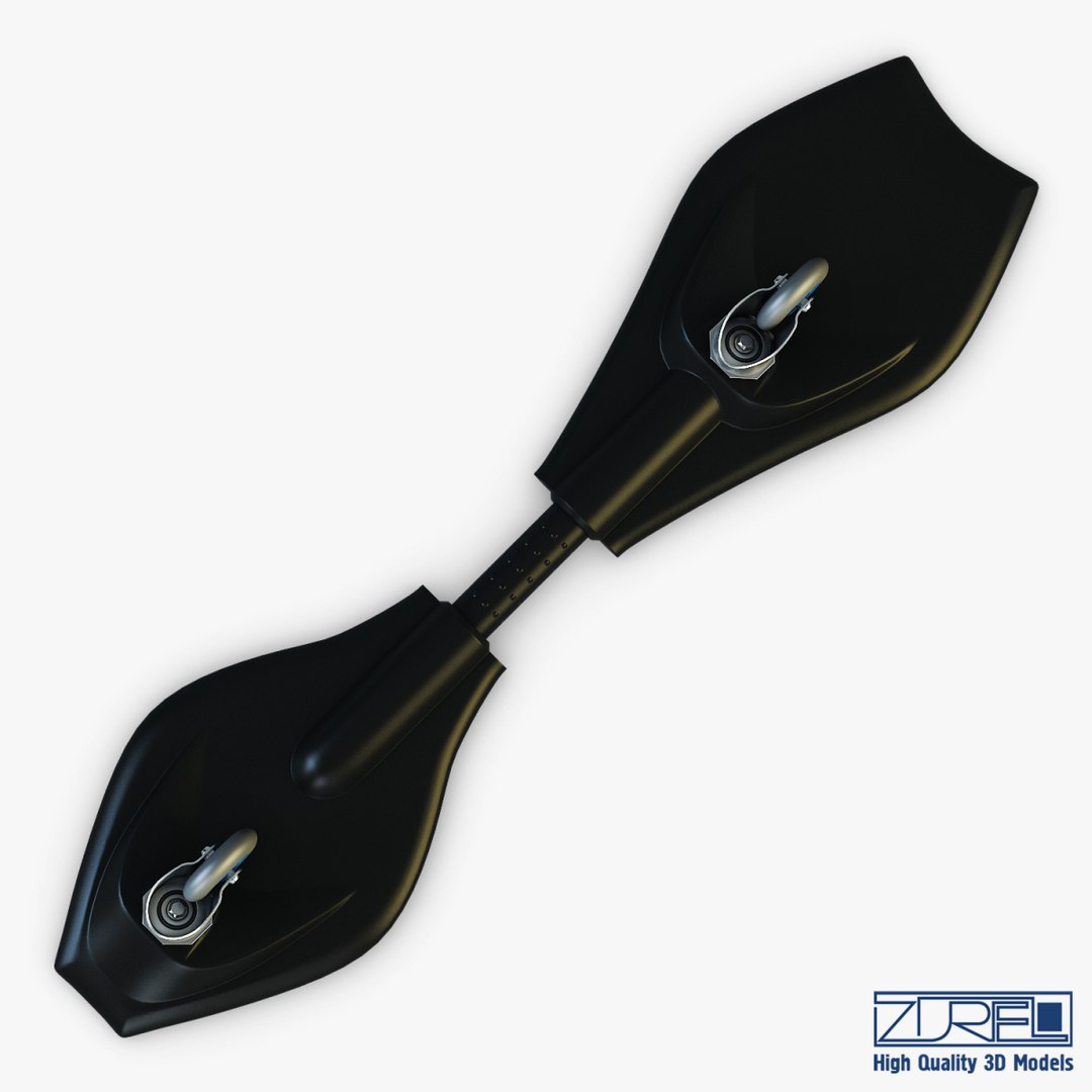 Razor ripstik classic blue 3D - TurboSquid 1151258