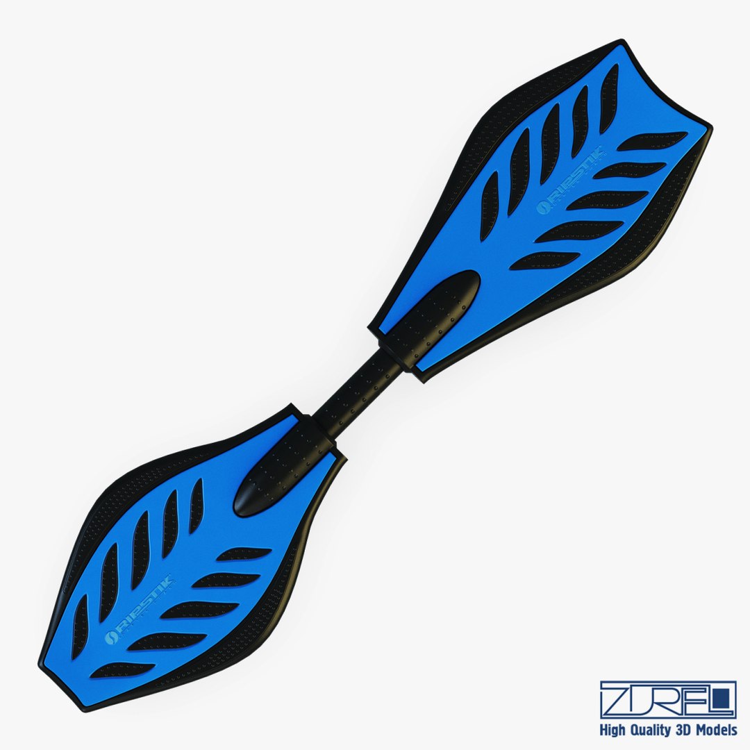 Razor ripstik classic blue 3D - TurboSquid 1151258