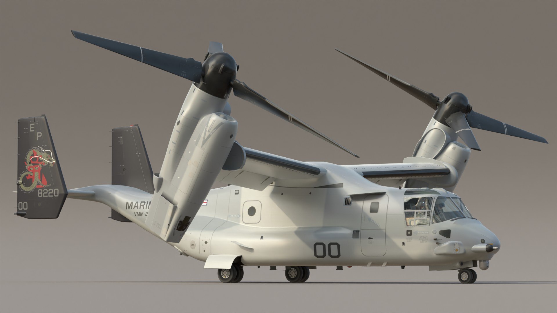 3D Osprey V22 SC Model - TurboSquid 2373344
