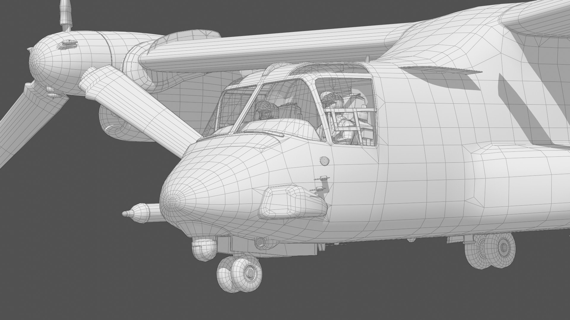 3D Osprey V22 SC Model - TurboSquid 2373344