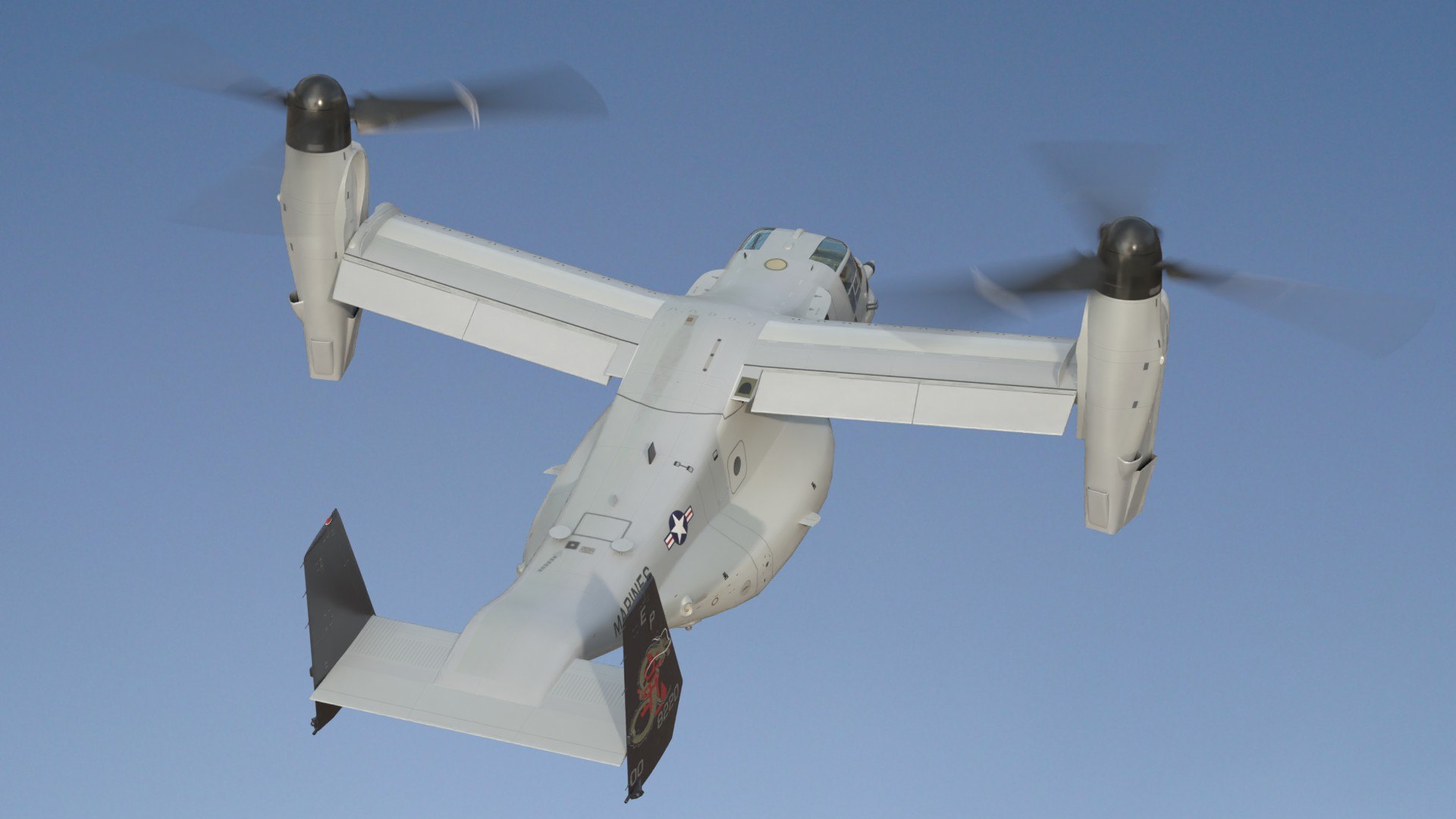 3D Osprey V22 SC Model - TurboSquid 2373344