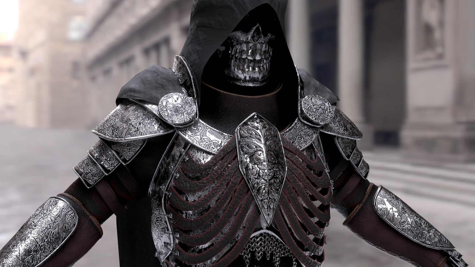 3D model Necromancer Armor - TurboSquid 1792557