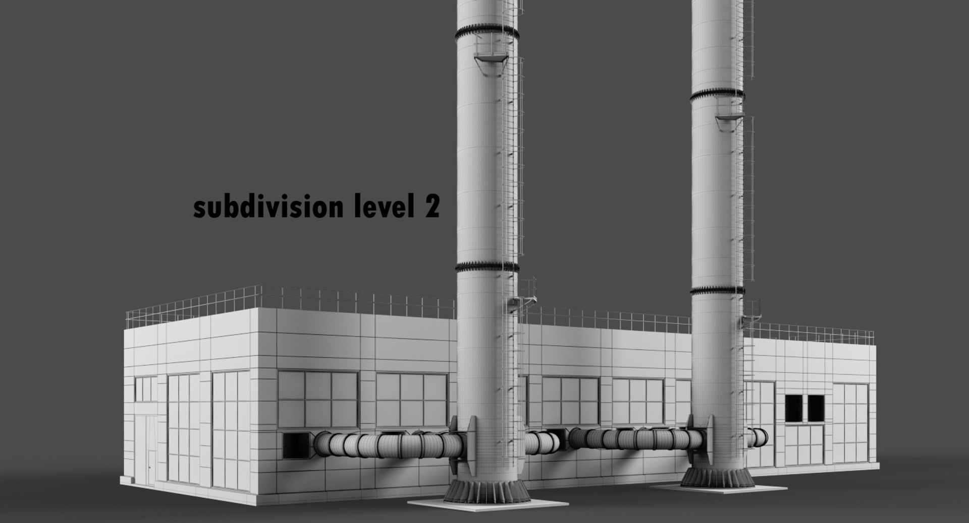 Boiler House 3D Model - TurboSquid 1472520