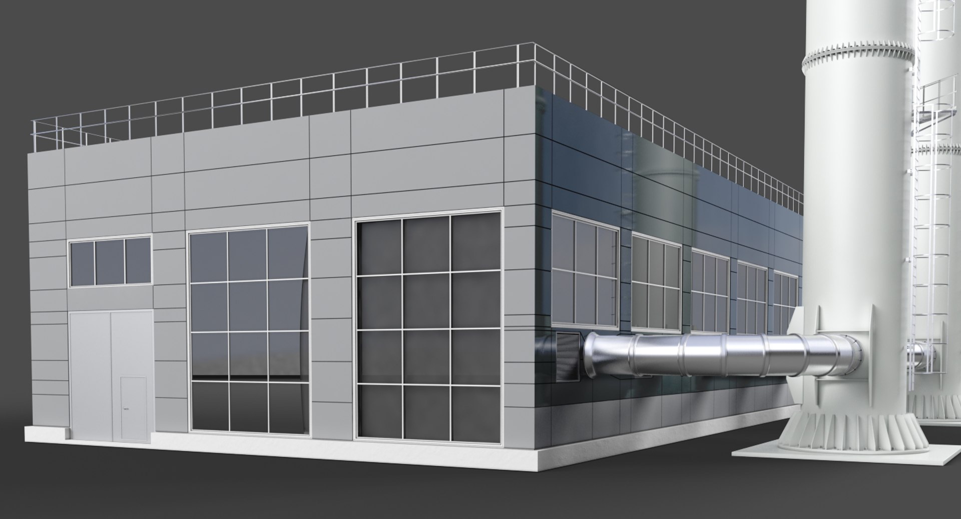 Boiler House 3D Model - TurboSquid 1472520