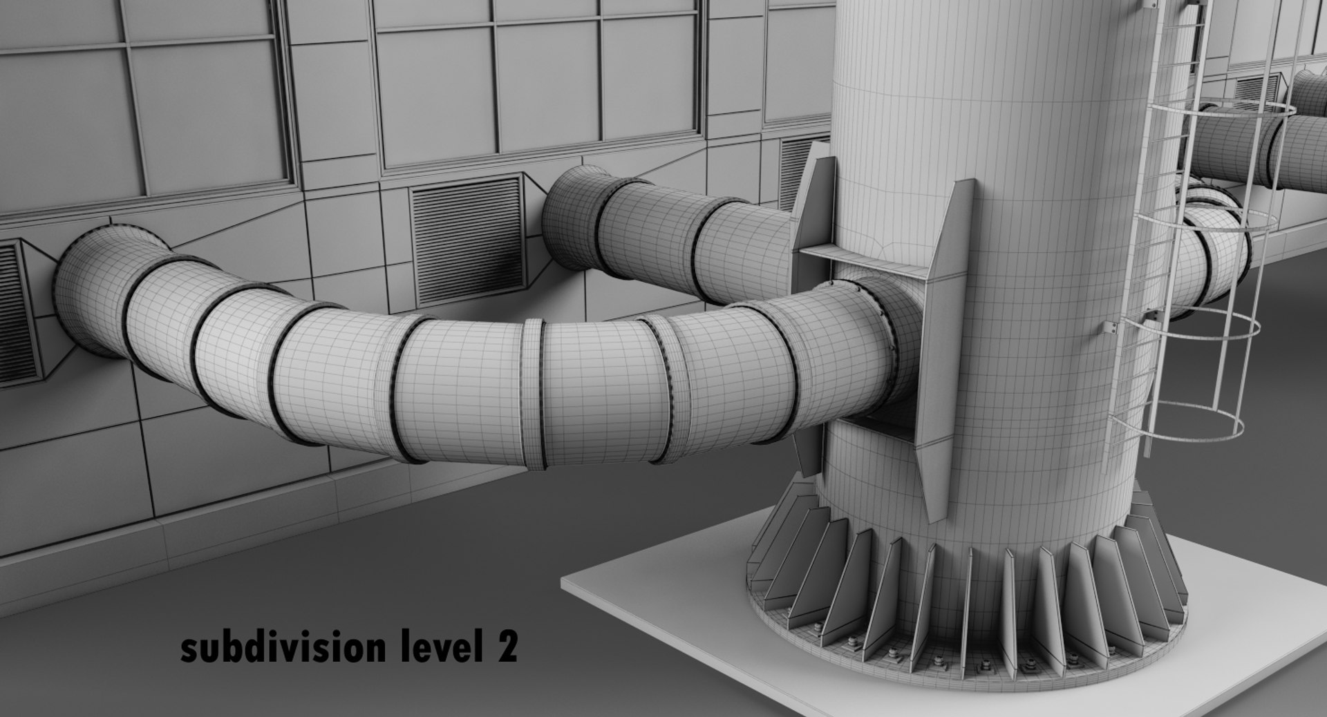 Boiler House 3D Model - TurboSquid 1472520