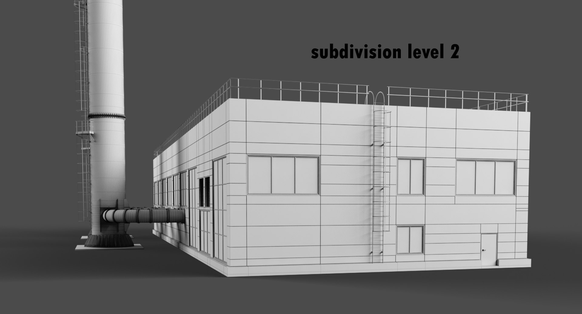 Boiler House 3D Model - TurboSquid 1472520