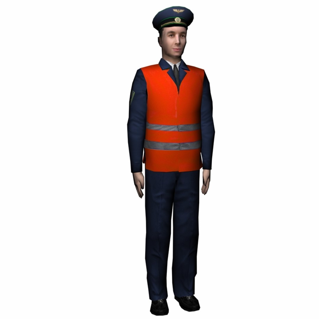 3dsmax Railwayman Railroader