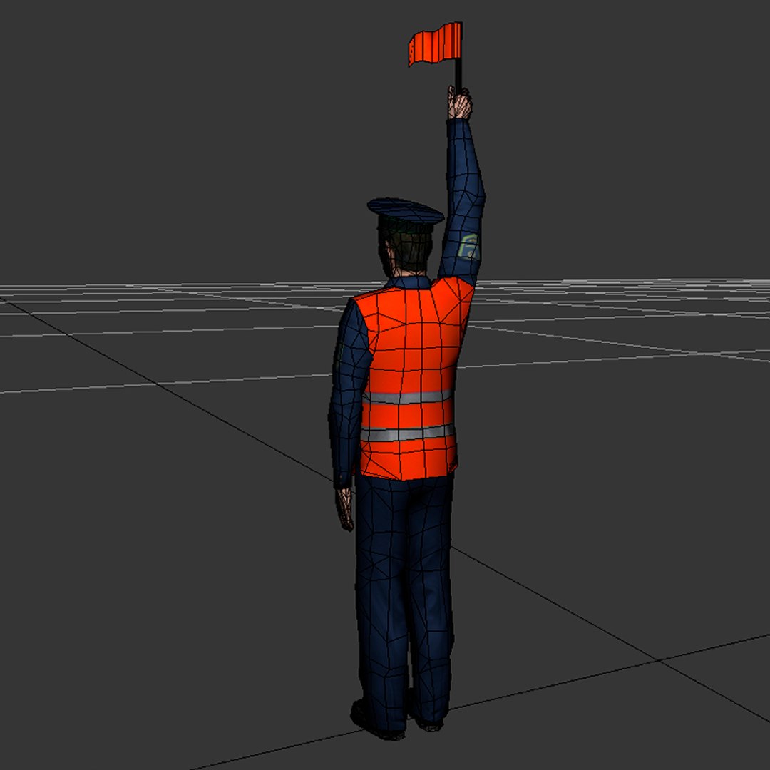 3dsmax Railwayman Railroader