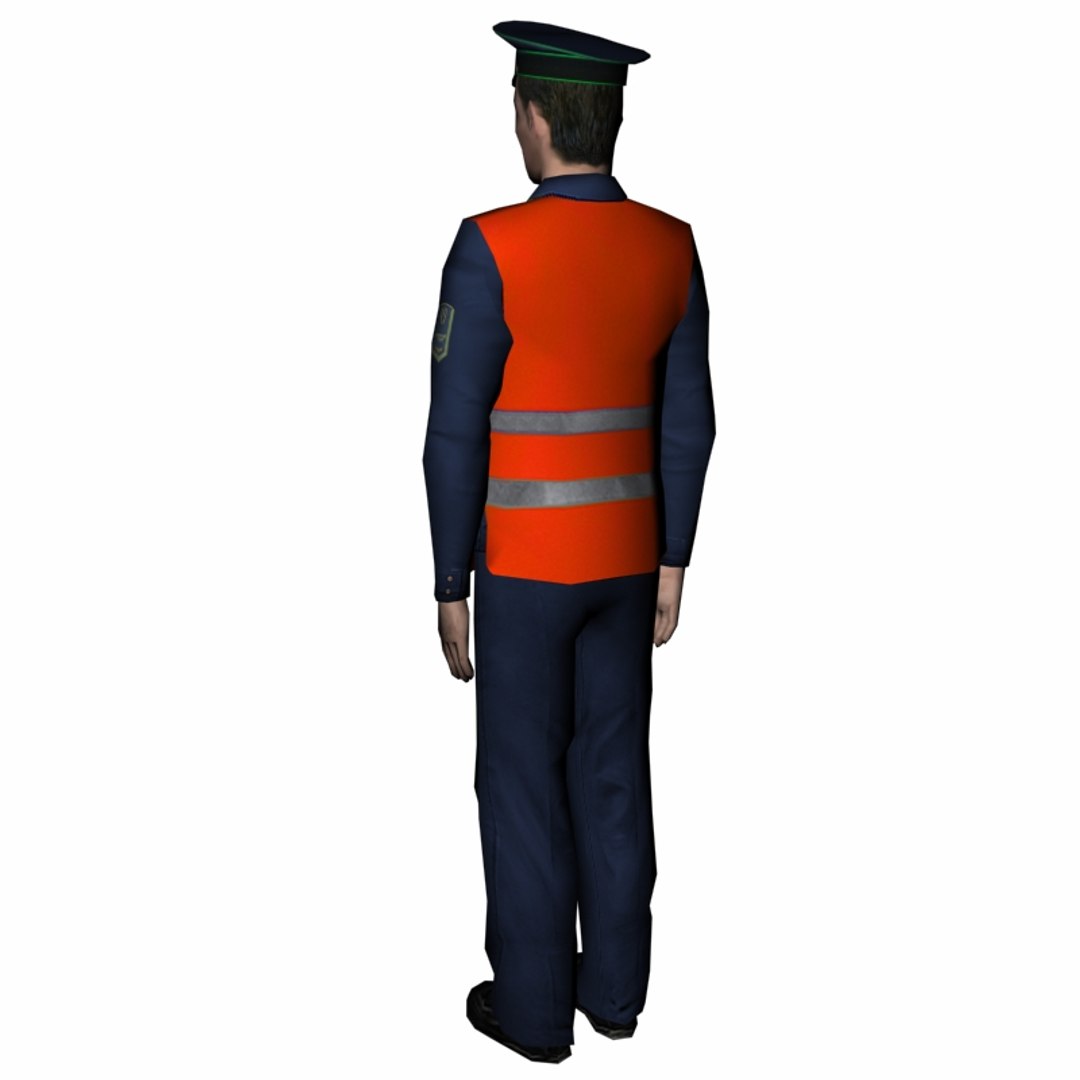 3dsmax Railwayman Railroader
