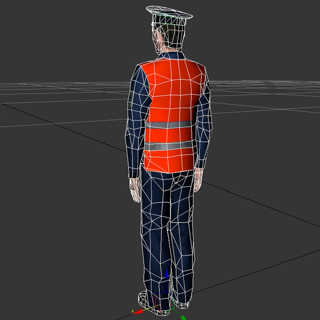 3dsmax Railwayman Railroader