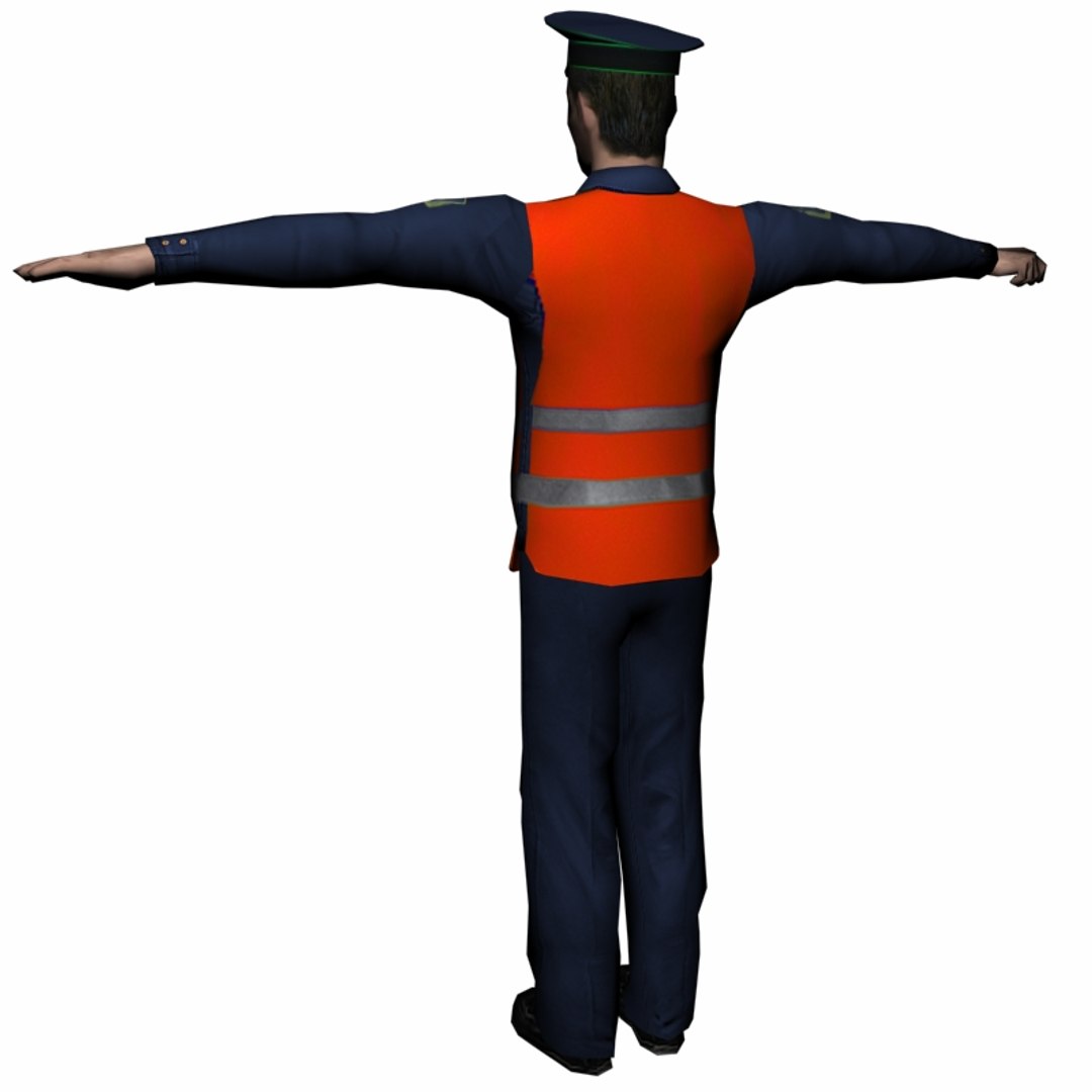 3dsmax Railwayman Railroader