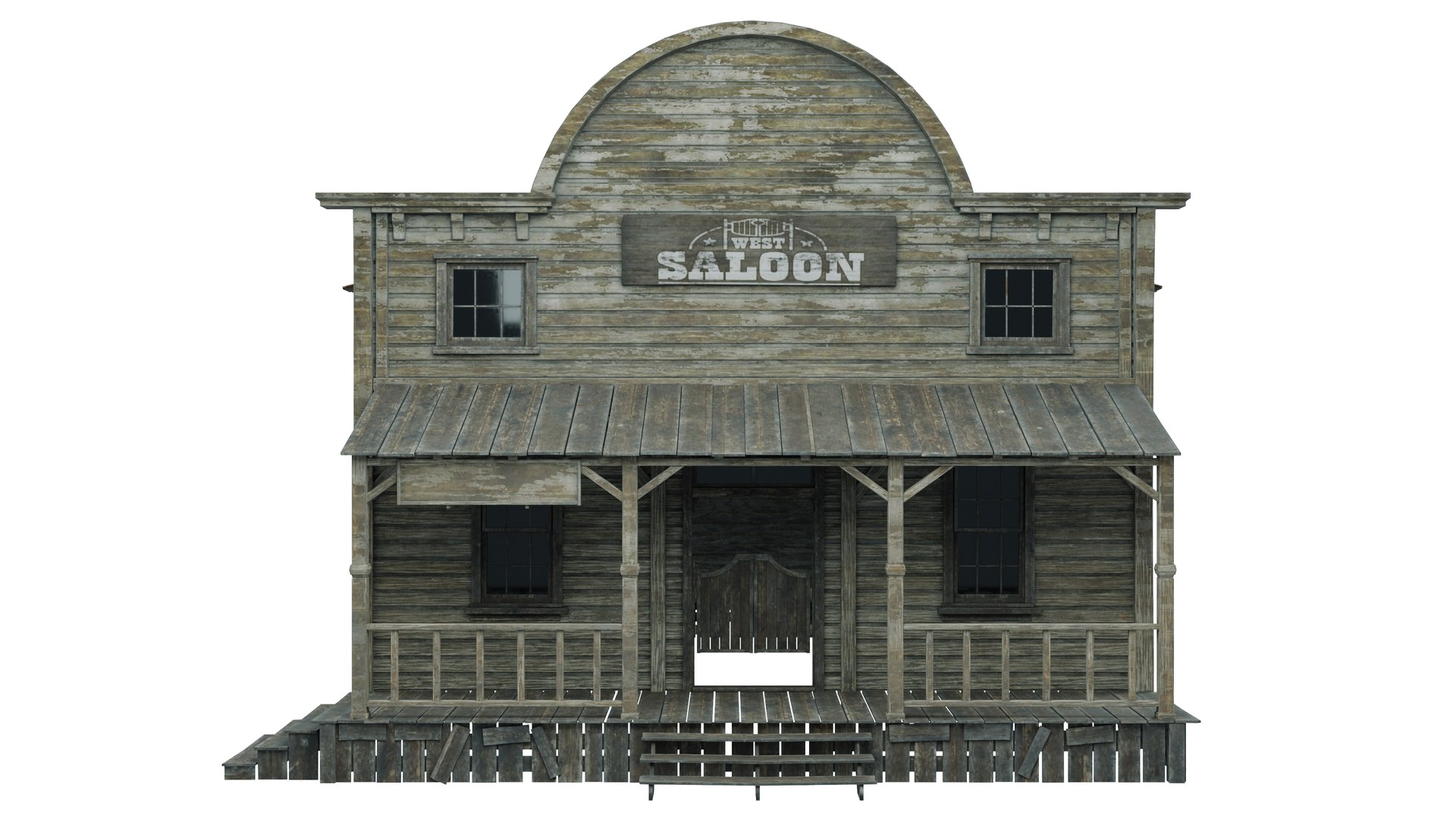 3D 3D West Saloon - TurboSquid 2183802