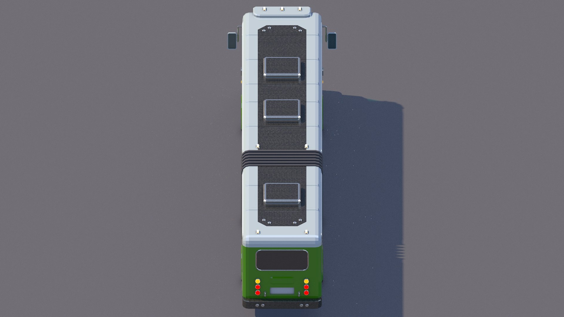 3D Model City Bus Long - TurboSquid 2147905