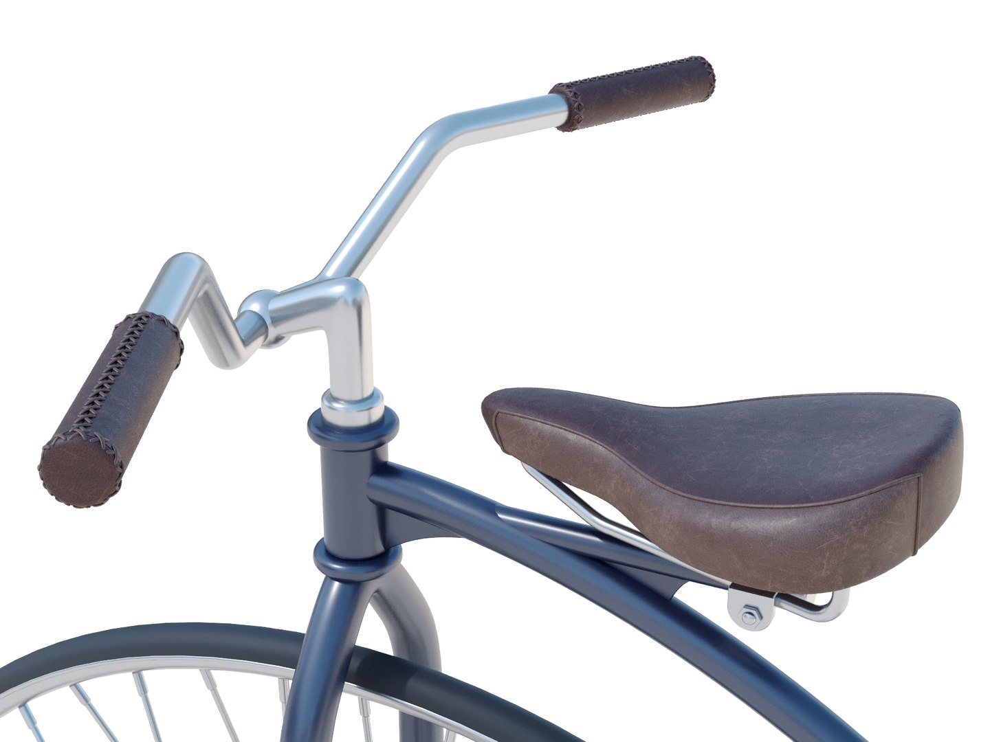 3D BICICLETA ANTIGA VELOCIPEDE SHAKEBONE PENNY FARTHING Model ...