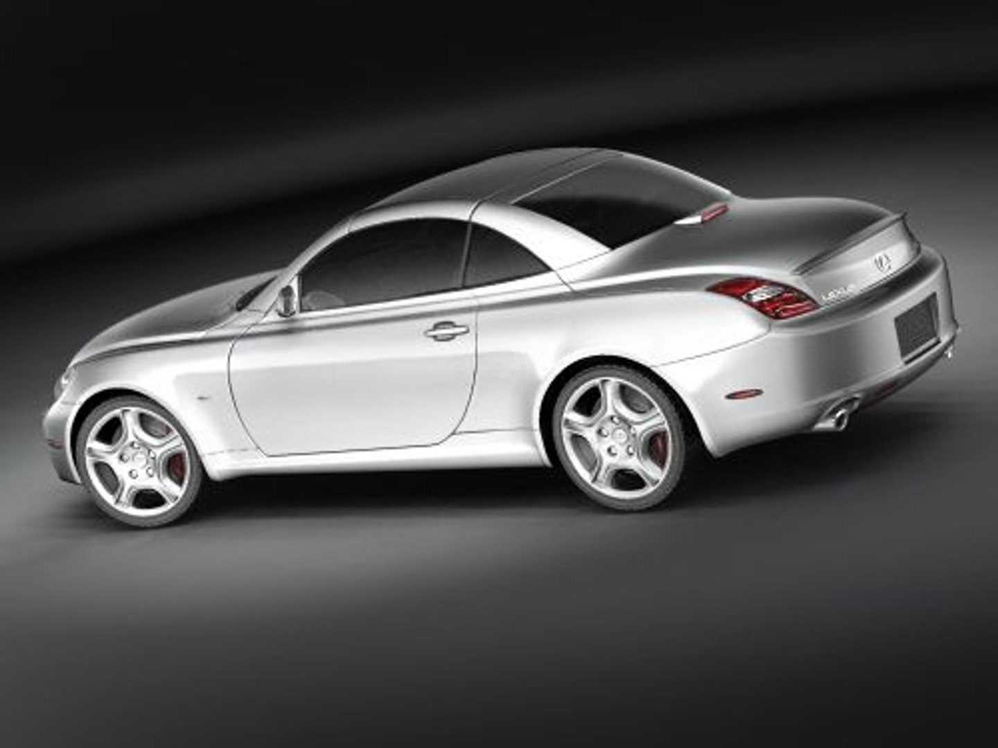 3d Lexus Sc430 Model