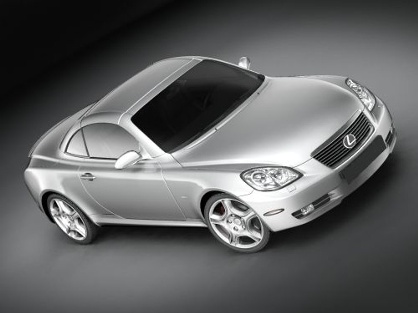 3d Lexus Sc430 Model