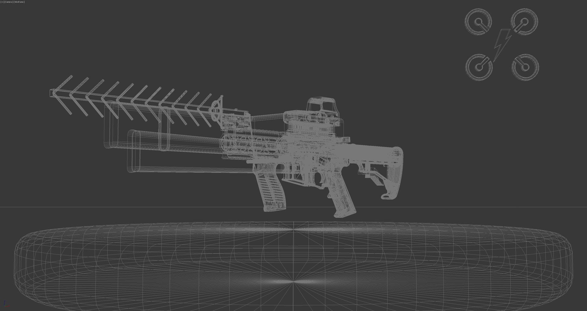 3d Model Killer Drone