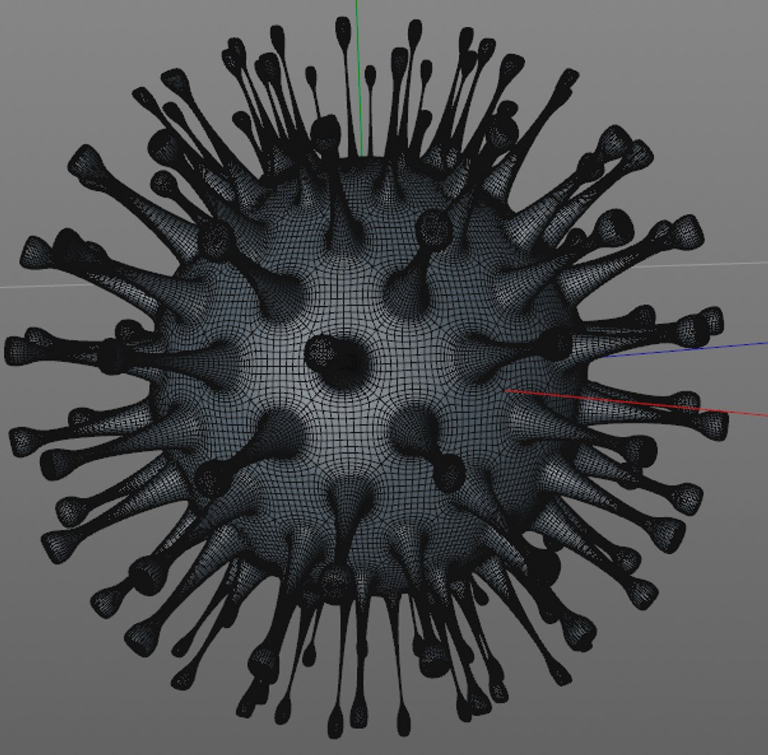 3D model virus coronavirus - TurboSquid 1531807