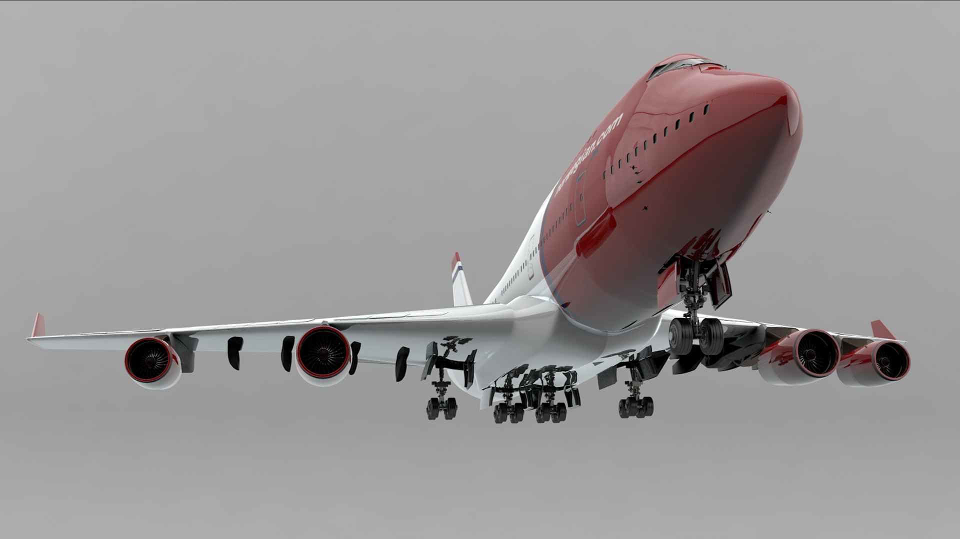 3D Boeing 747 Norwegian Air - TurboSquid 1605046