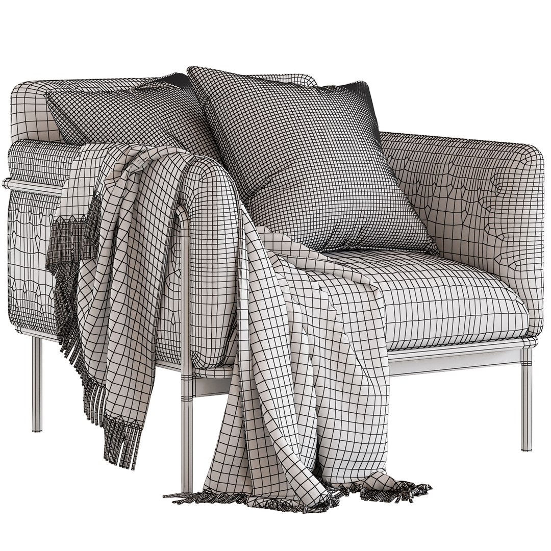 3D Globewest Natadora Scribe Armchair3dmax2013Corona - TurboSquid 1894513