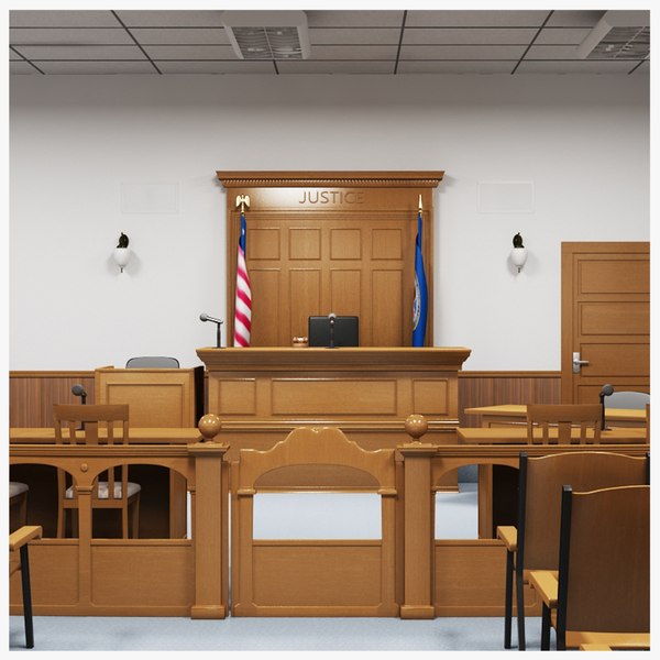Free 3D Court-Room Models | TurboSquid