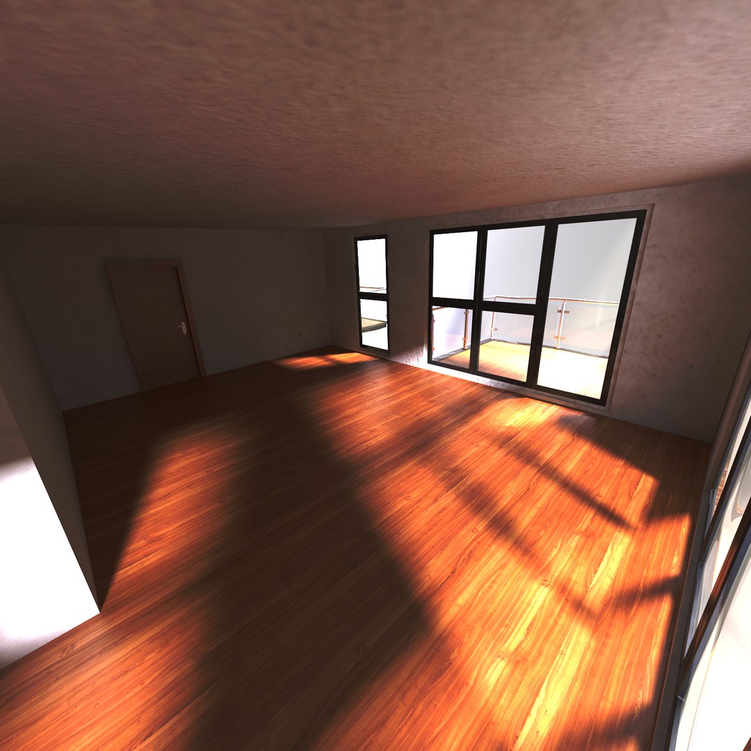 Realistic Building Interior 01 3d Max