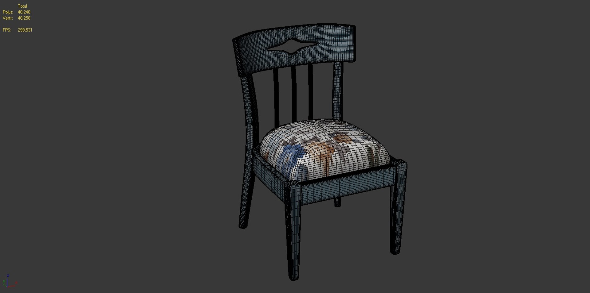 3d Chair Bsm
