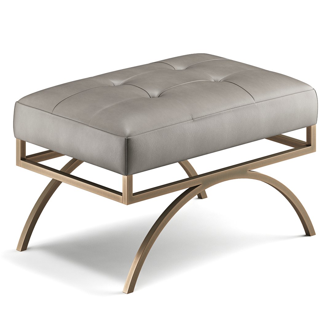 3D Baker Arc Bench By Barbara Barry Model - TurboSquid 1726897