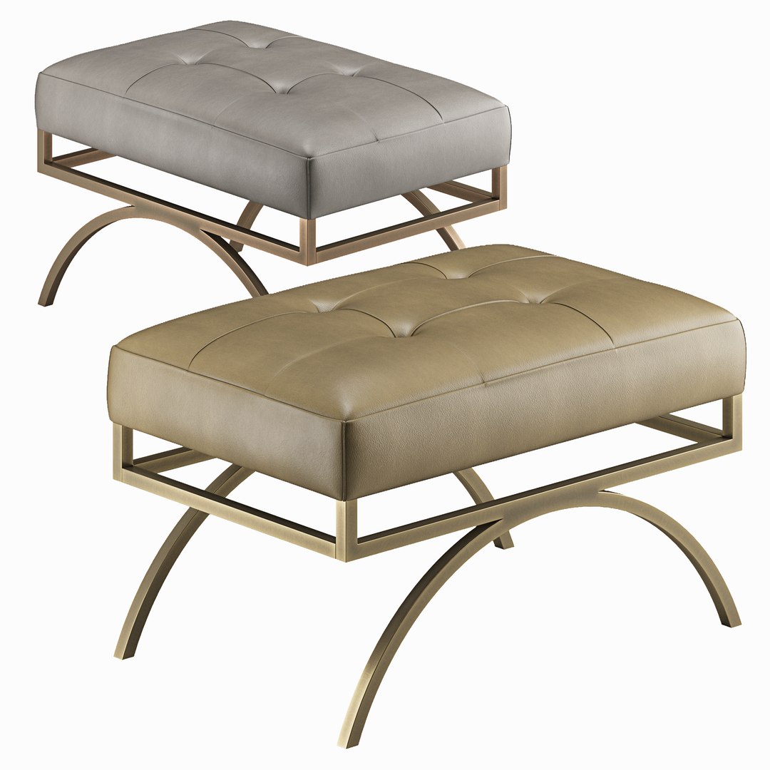3D Baker Arc Bench By Barbara Barry Model - TurboSquid 1726897