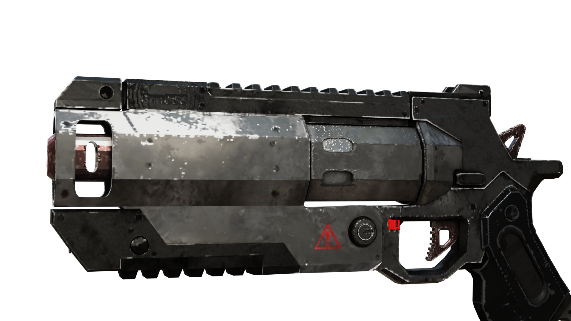 Free 3D Gun Low-Poly - TurboSquid 1714228