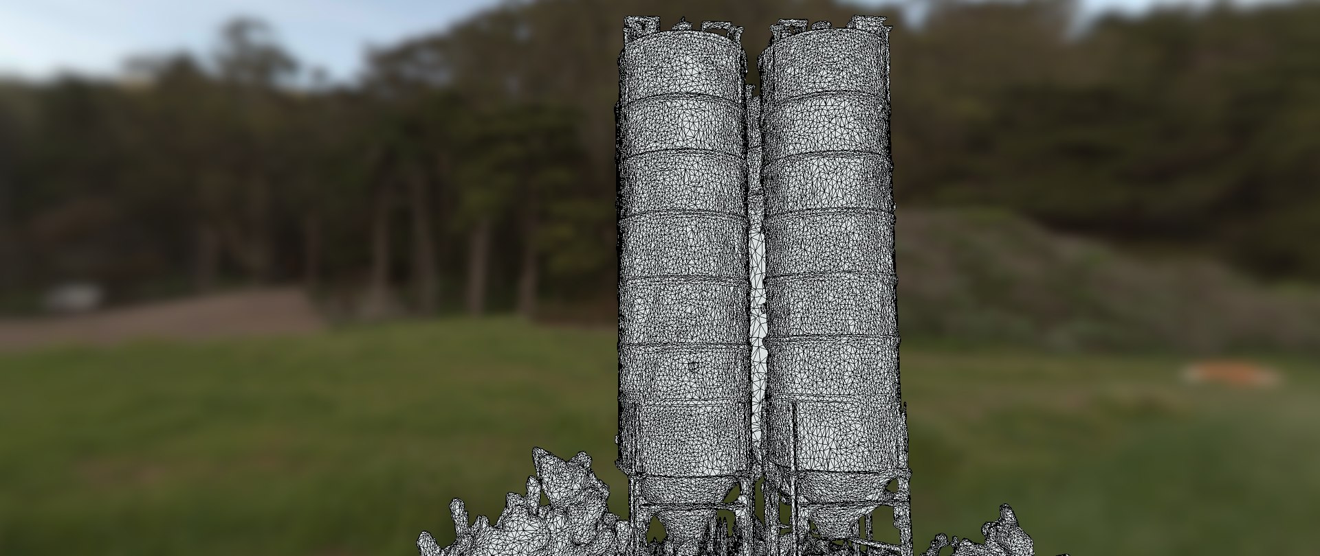 3D Rusty Soviet Grain Mills Model - TurboSquid 2204806