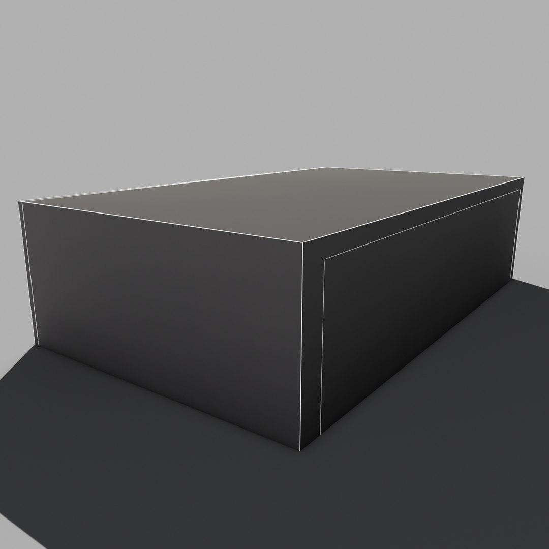 Storage Garage Animation 3d Model