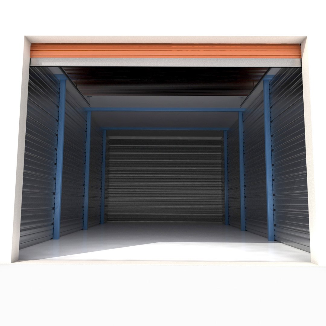 Storage Garage Animation 3d Model
