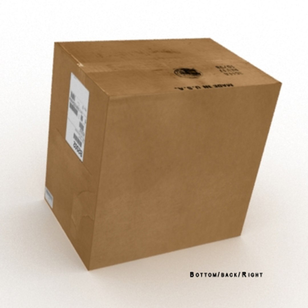 3ds Cardboard Box