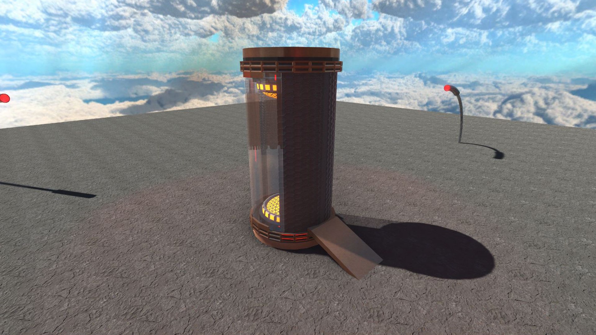 Sci-Fi Capsule 3D Model - TurboSquid 1830919