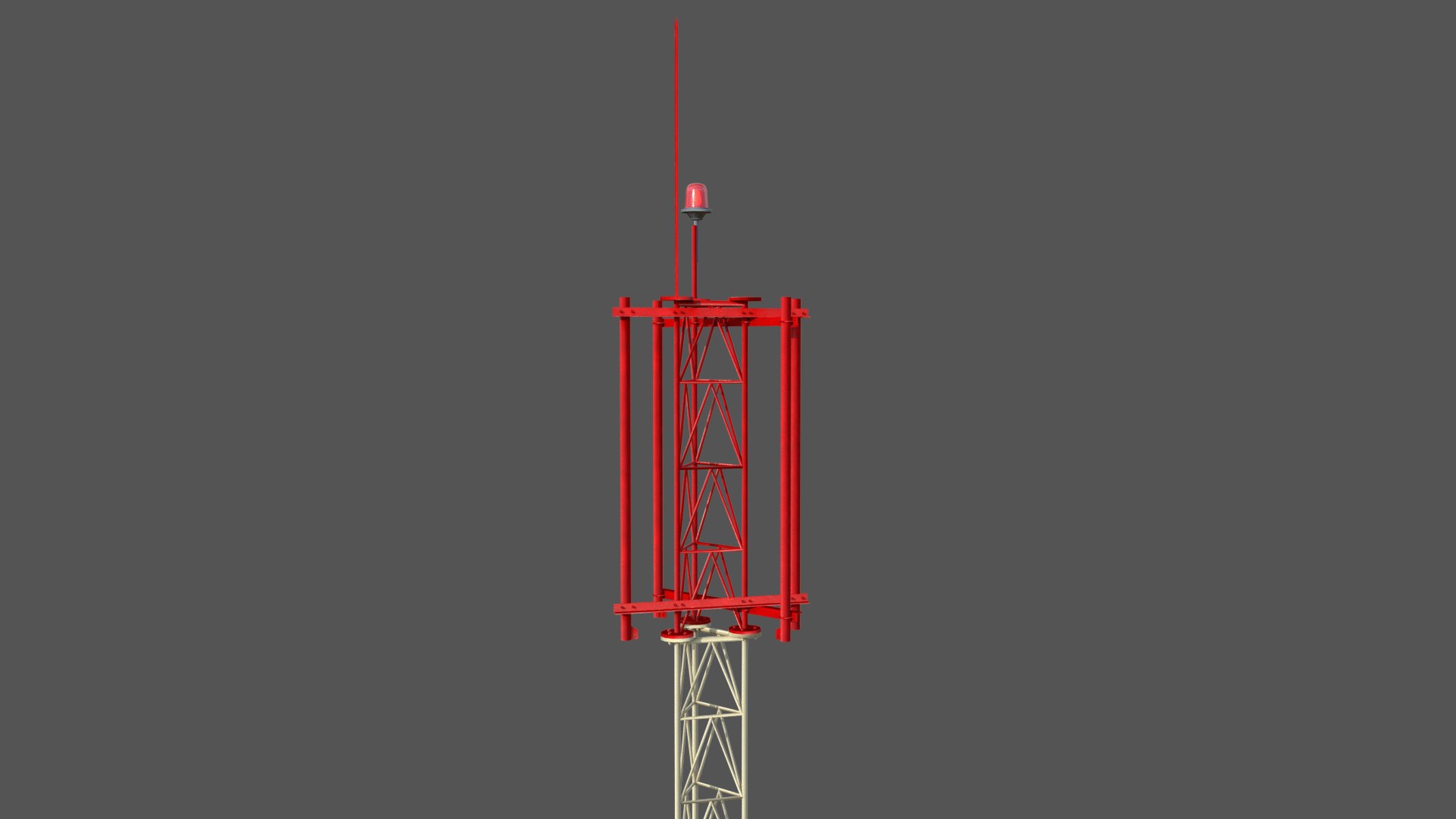 Metal Tower Mobile Station 3D Model - TurboSquid 1478420