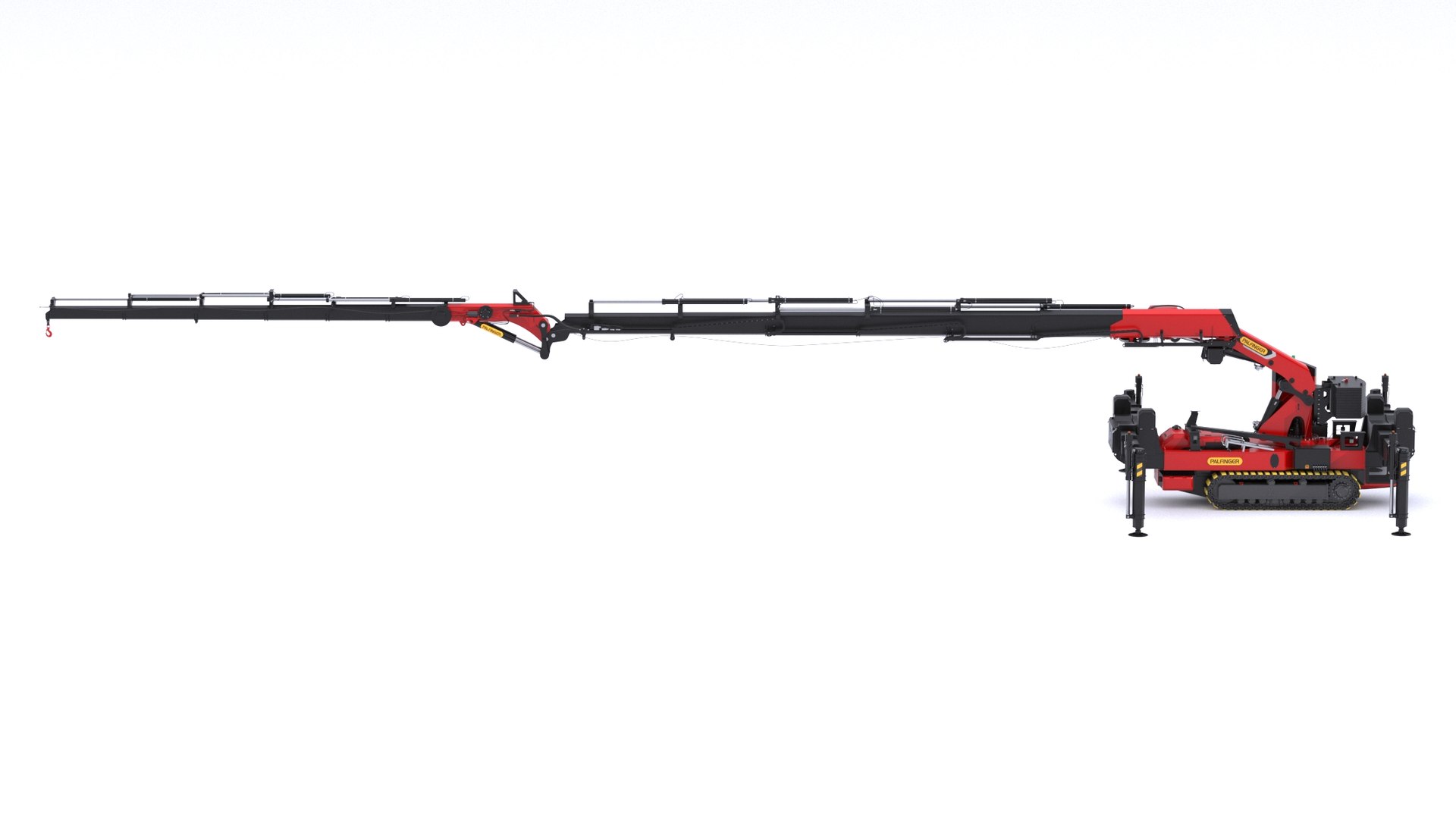 Palfinger PCC 57002 Crawler Crane 3D Model - TurboSquid 2432669