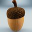 3d Model Acorn Modelled