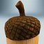 3d Model Acorn Modelled