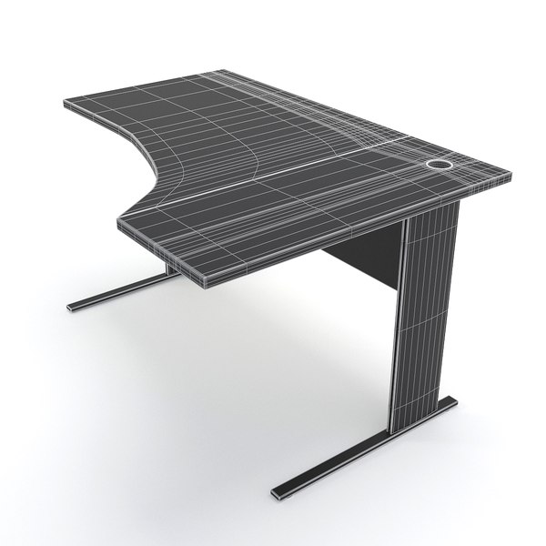 3D desk office - TurboSquid 1514314