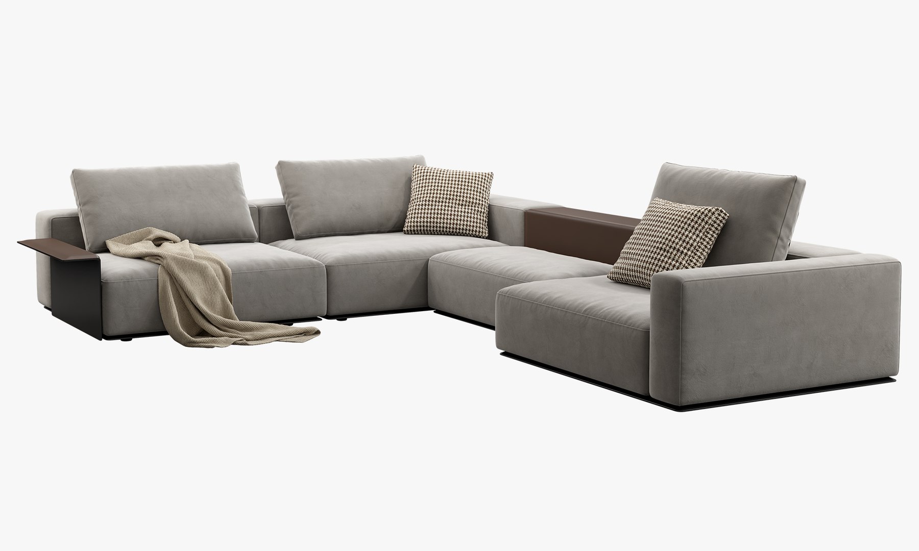 3D Poliform Westside Sofa set 2 - TurboSquid 2124535