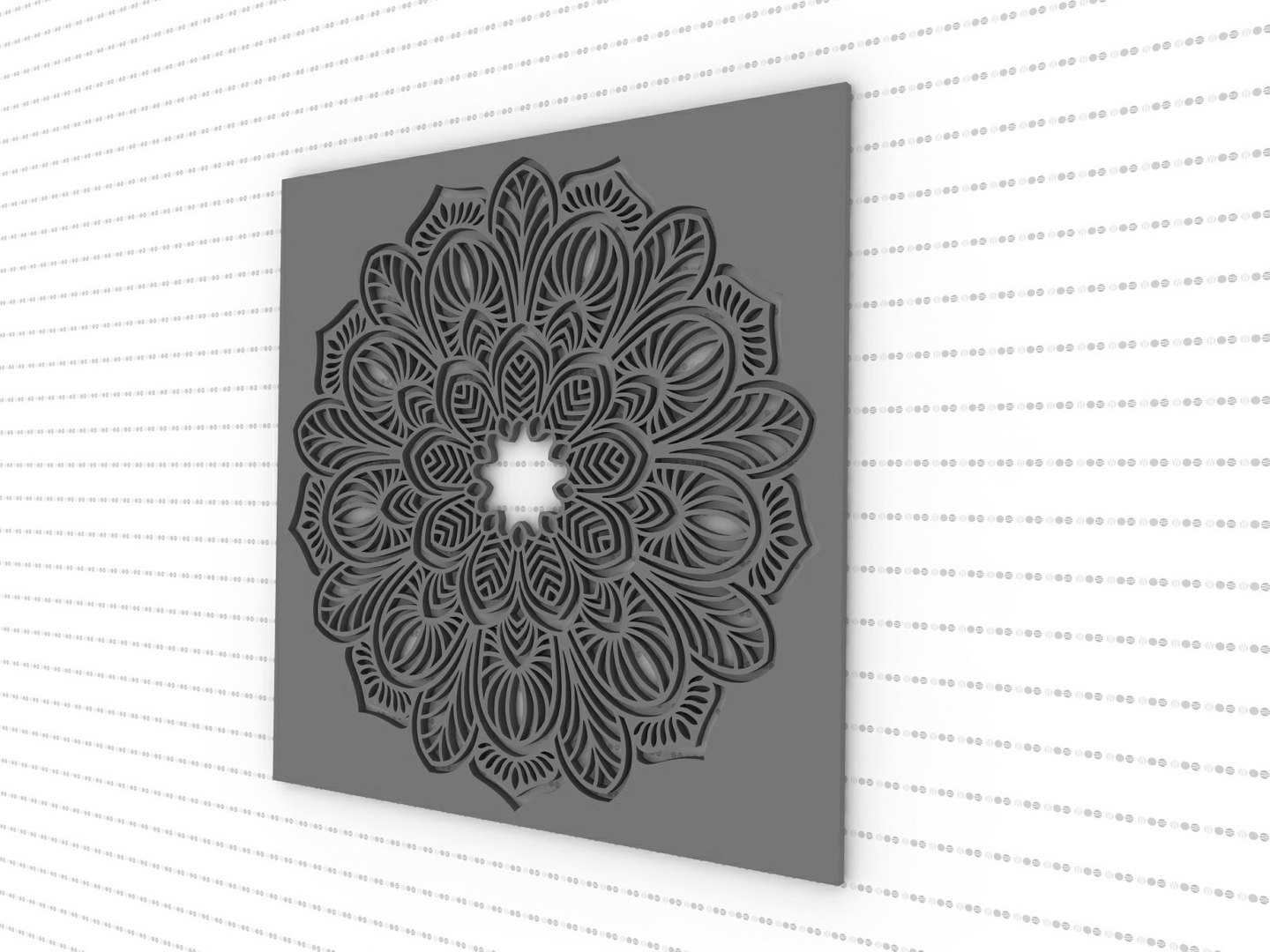 3D mandala cnc - TurboSquid 1583278