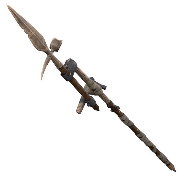 modèle 3D de Plate-forme de lance en bois pointu - TurboSquid 1843733