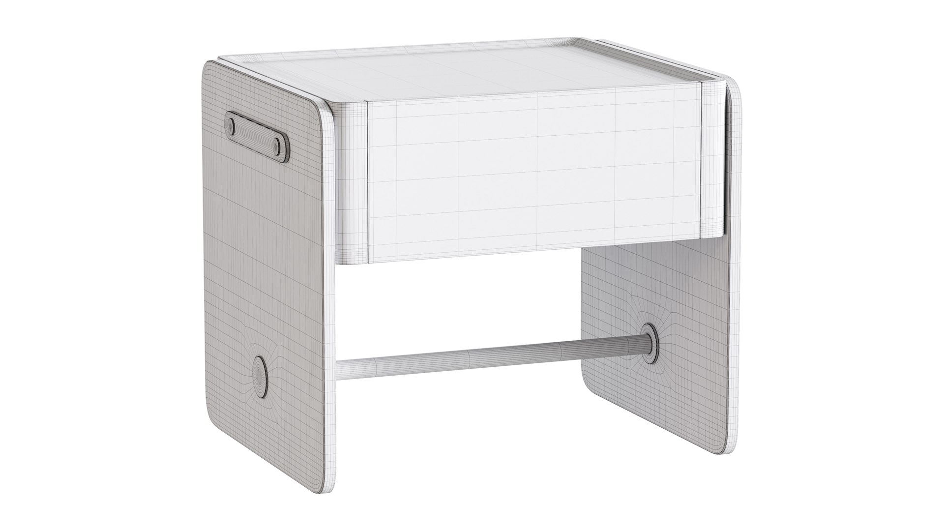 3D Minimalist Bedside Table Model - TurboSquid 2227927